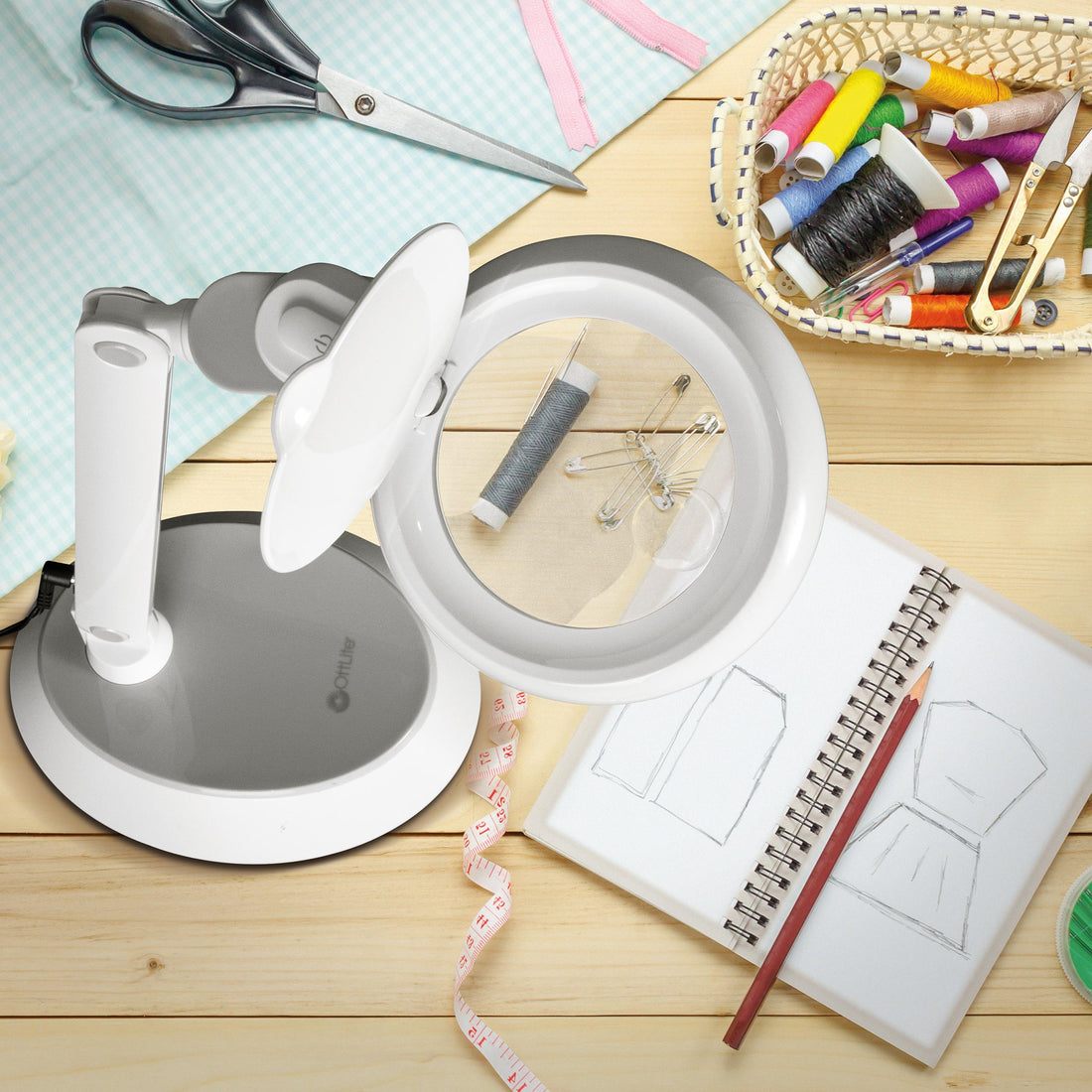 OttLite - Natural Daylight Lighting | Floor, Desk, Reading, Craft Lamp