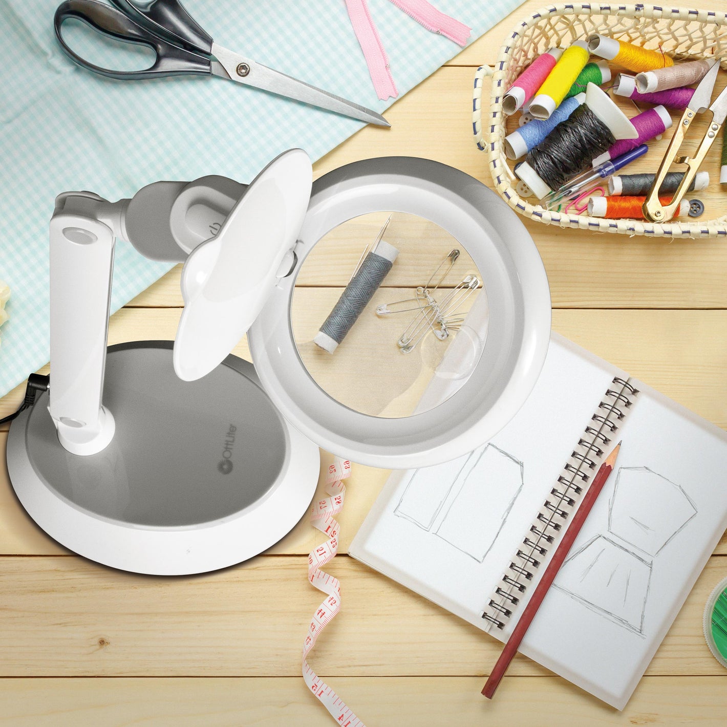 OttLite - Natural Daylight Lighting | Floor, Desk, Reading, Craft Lamp