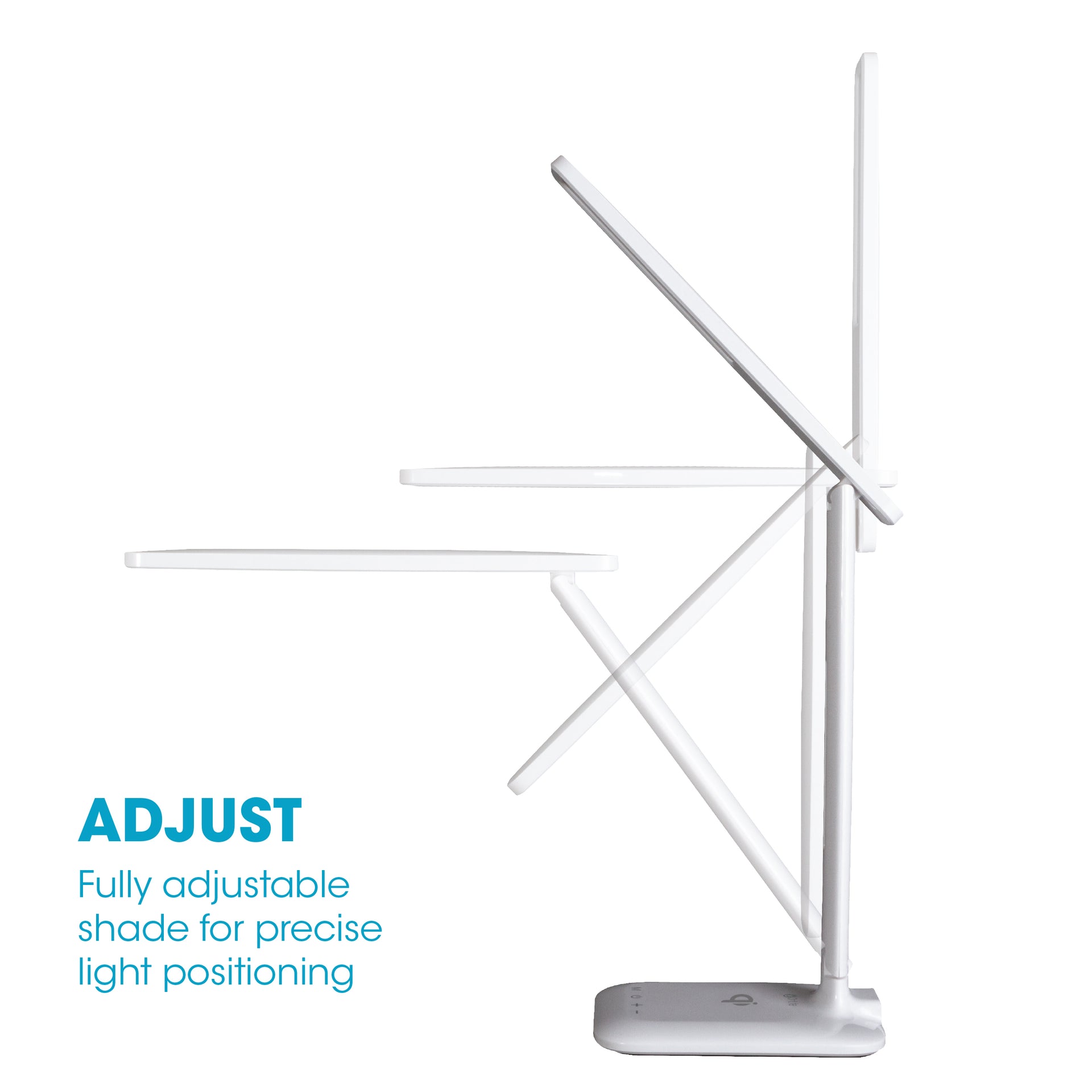 OttLite Wellness Series | Charge Up LED Desk Lamp with Wireless Charging