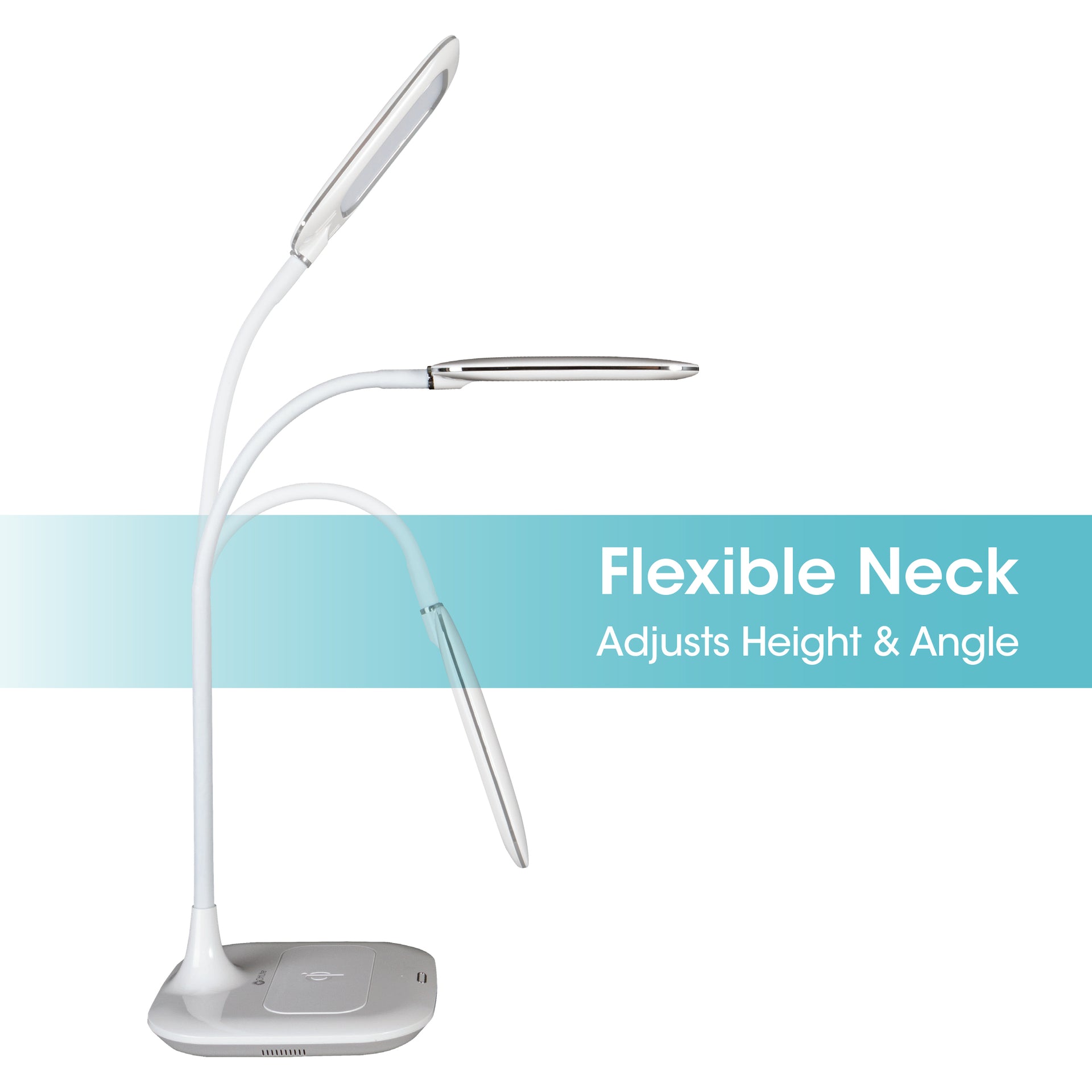 Prevention by OttLite | LED Desk Lamp with Wireless Charging | ClearSun ...