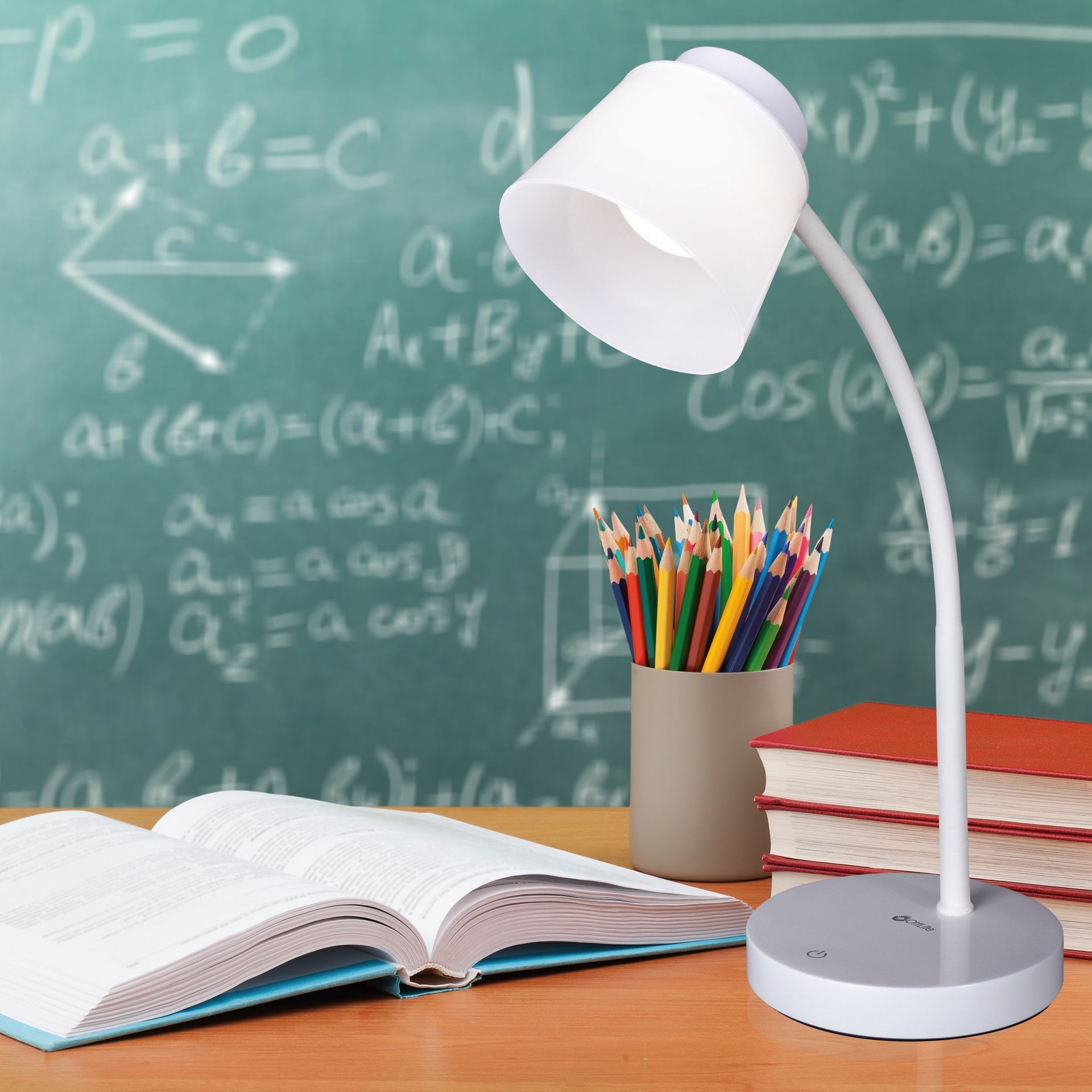 OttLite - Clarify LED Desk Lamp - 4 Brightness Settings