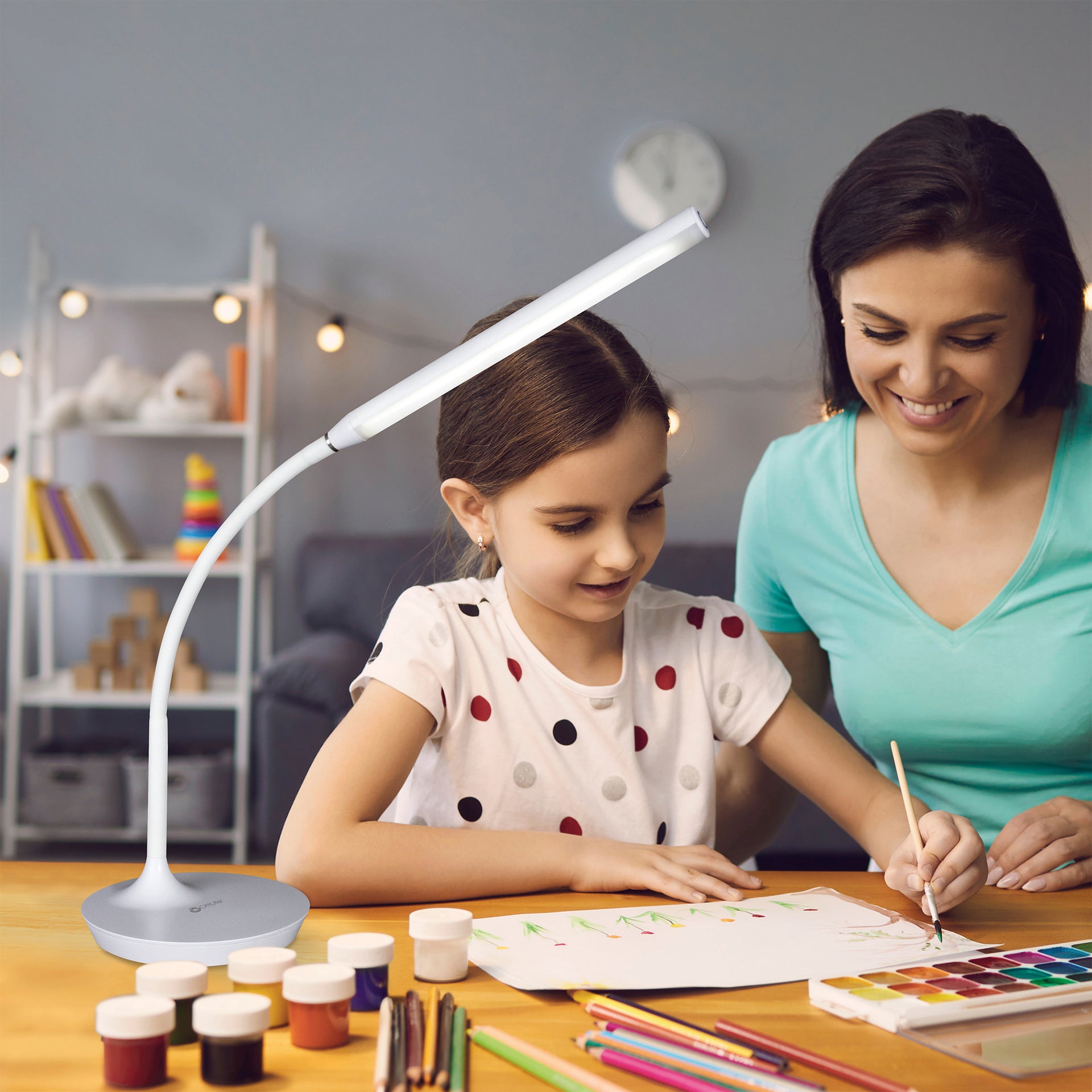 Extended Reach LED Desk Lamp