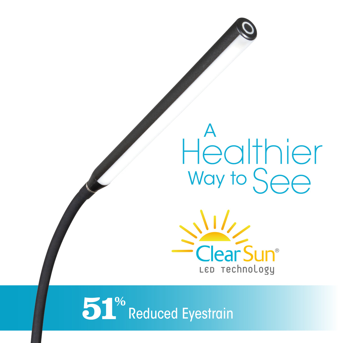 Extended Reach LED Desk Lamp