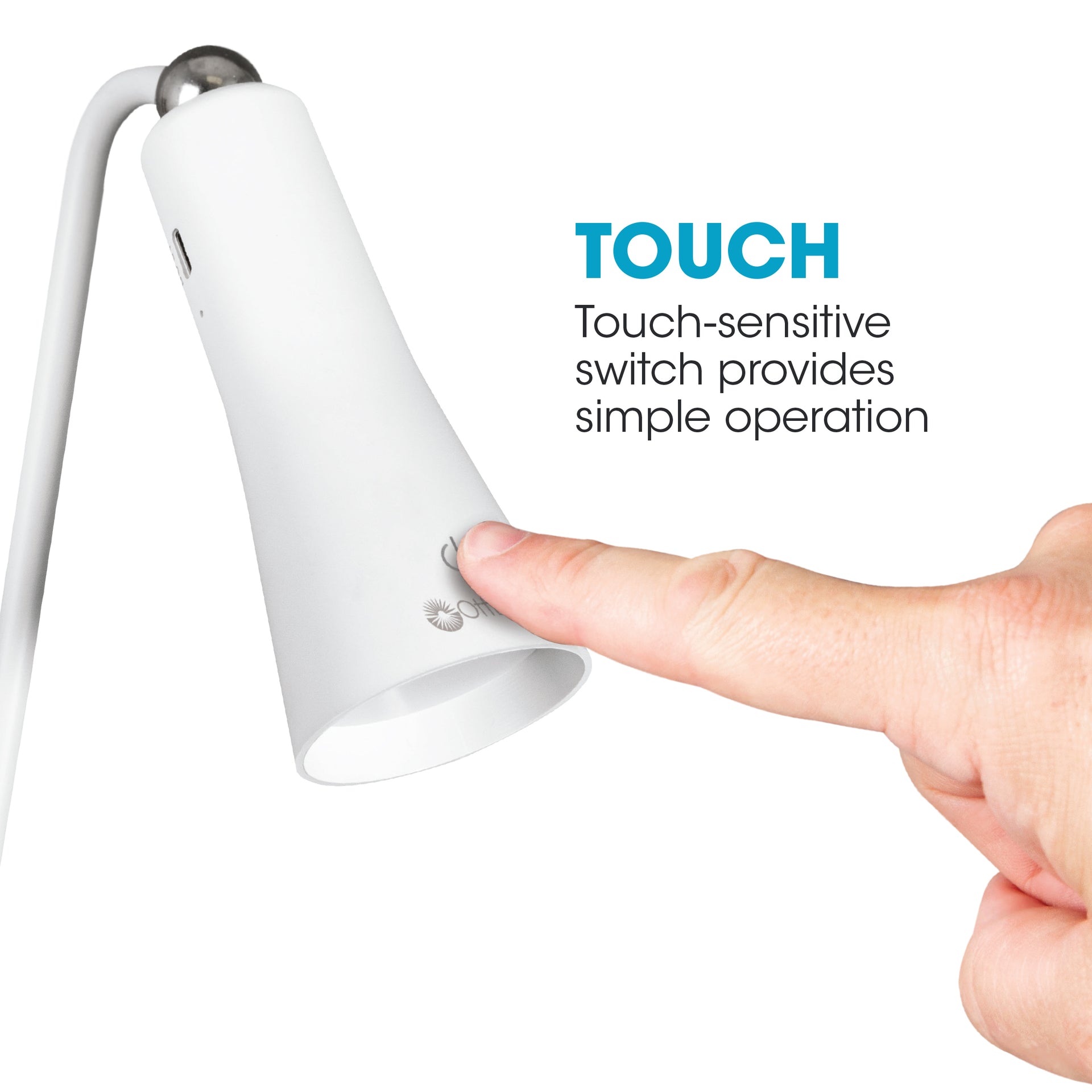 OttLite Wellness Series | Switch 3-in-1 Rechargeable Task Lamp