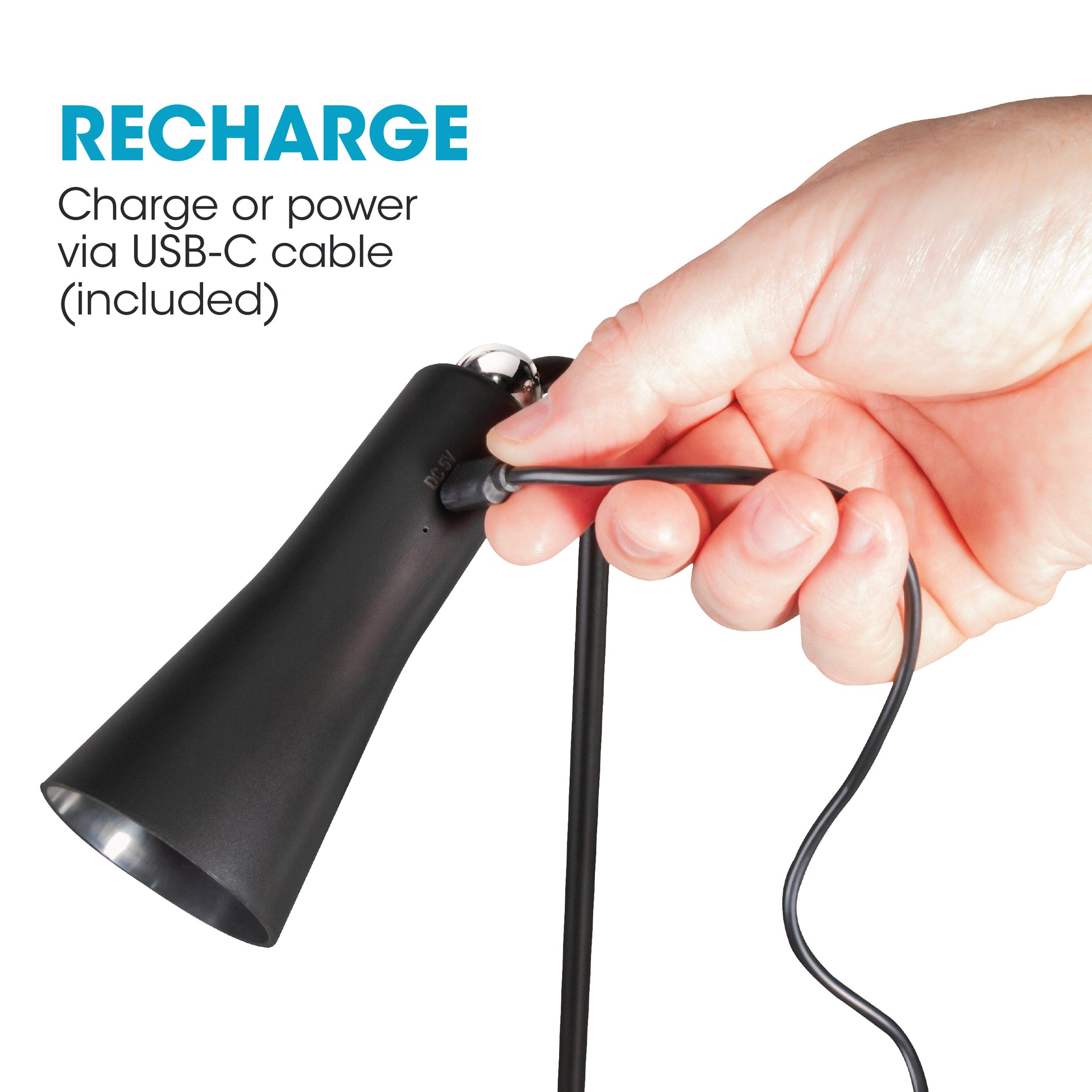 OttLite Wellness Series | Switch 3-in-1 Rechargeable Task Lamp