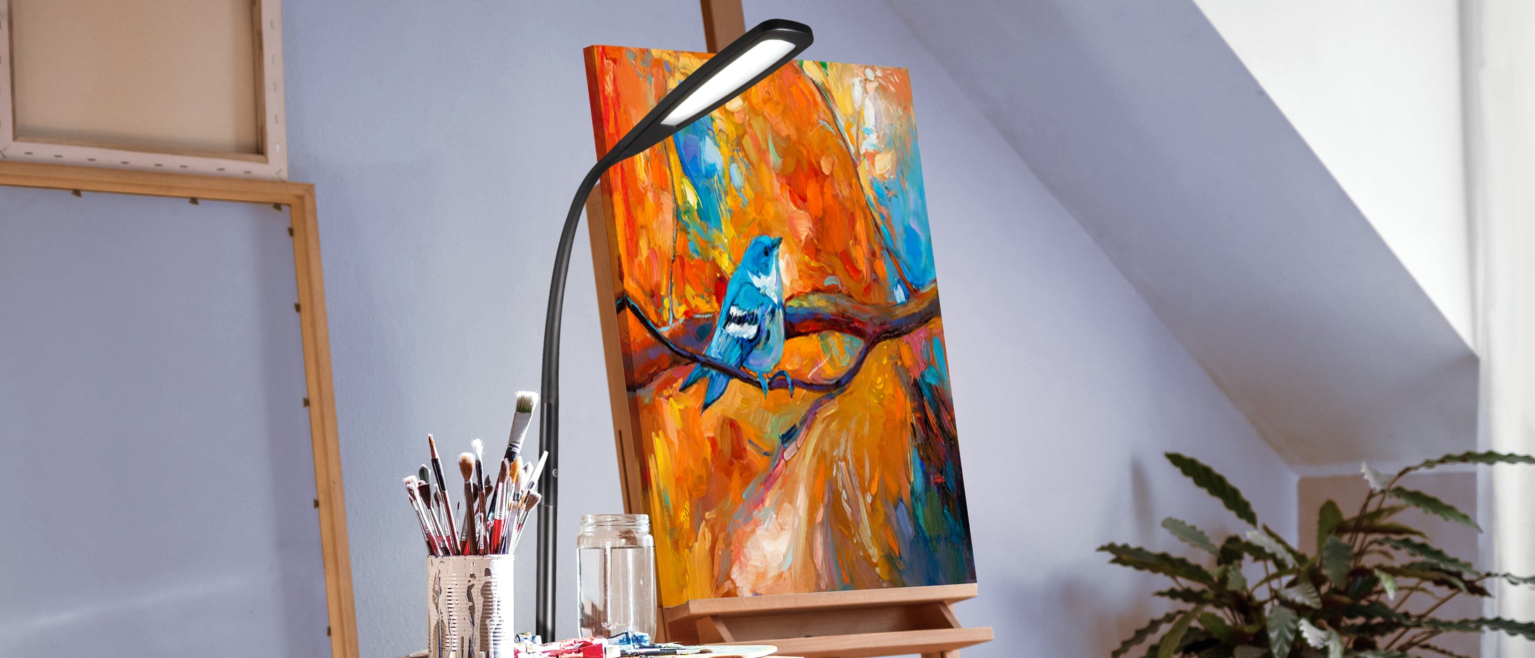 OttLite - Natural Daylight Lighting | Floor, Desk, Reading, Craft Lamp